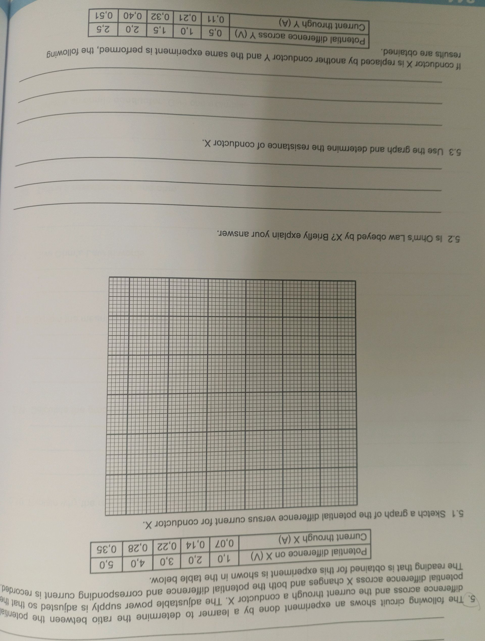 5. The following circuit shows an | StudyX