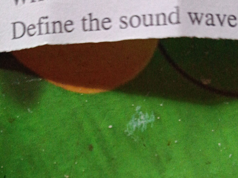 Definition of Sound Wave | StudyX