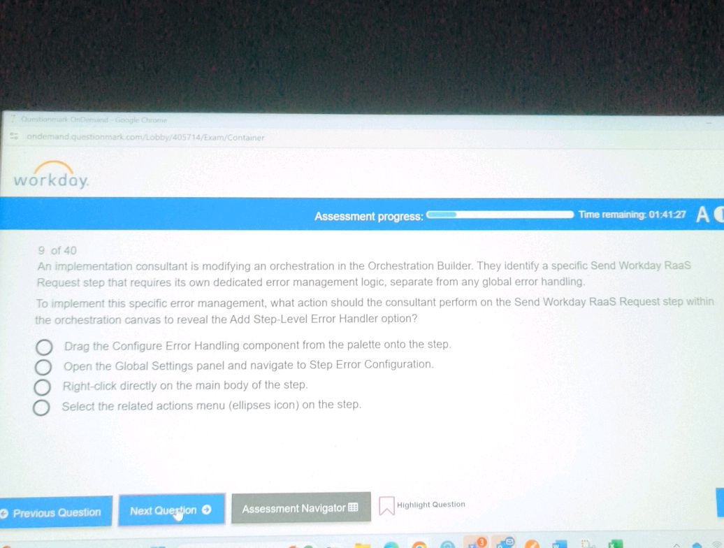 An implementation consultant is modifying an | StudyX