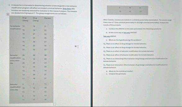 4. A researcher is interested in determining | StudyX