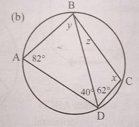 The image shows a circle with an inscribed | StudyX
