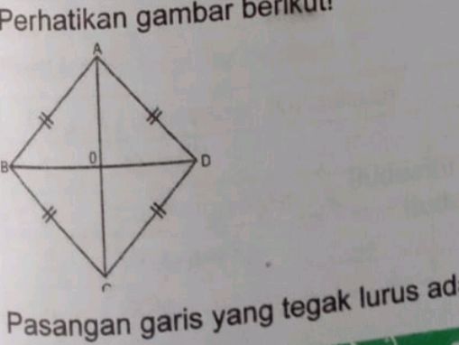 Perhatikan gambar berikut! Pasangan garis | StudyX