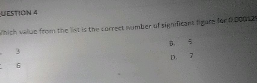 Which value from the list is the correct | StudyX