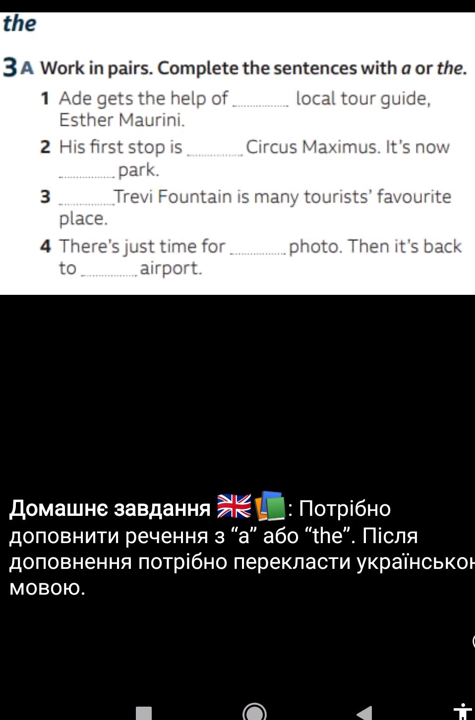 3A Work in pairs. Complete the sentences | StudyX