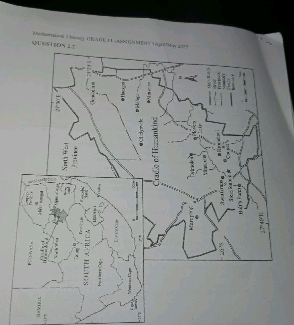 Mathematical Literacy GRADE 11 - ASSIGNMENT | StudyX