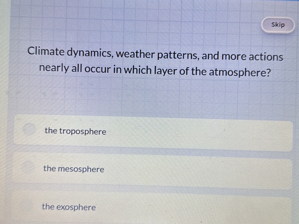 Climate dynamics, weather patterns, and more | StudyX