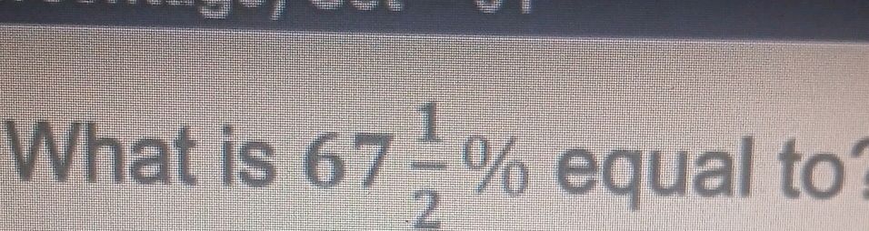 Converting Percentages to Fractions: What is | StudyX