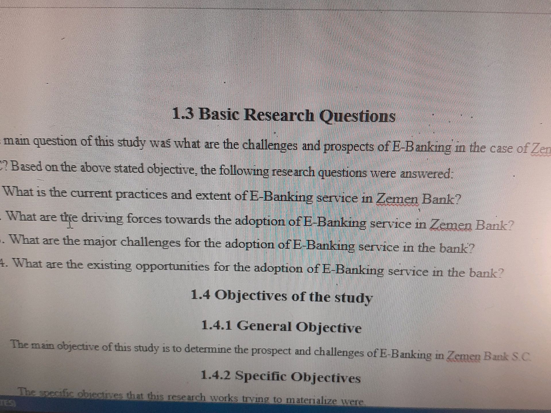 1.3 Basic Research Questions The main | StudyX