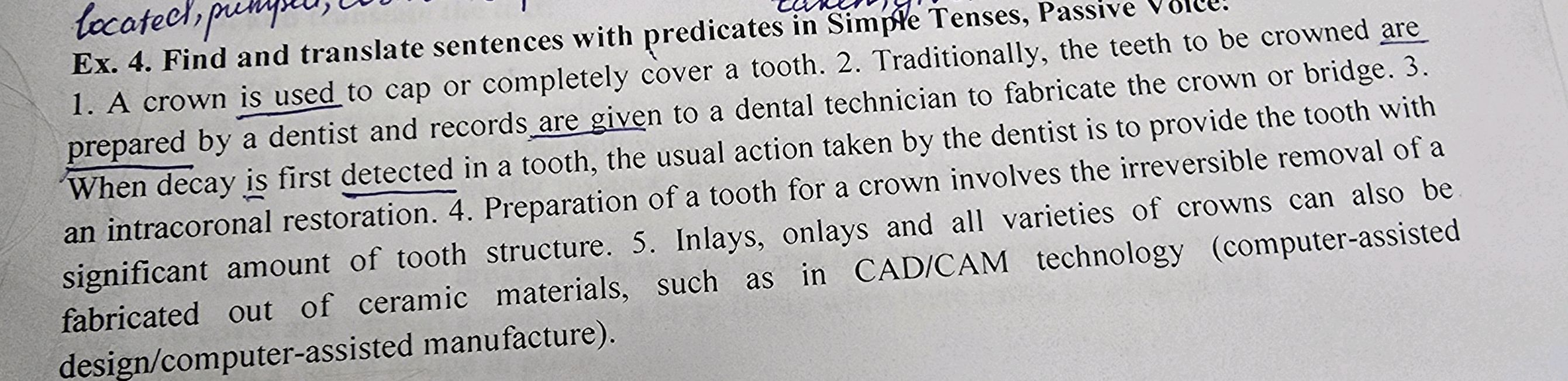 Ex. 4. Find and translate sentences with | StudyX