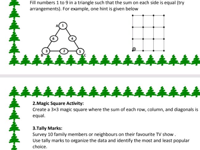 Fill numbers 1 to 9 in a triangle such that | StudyX