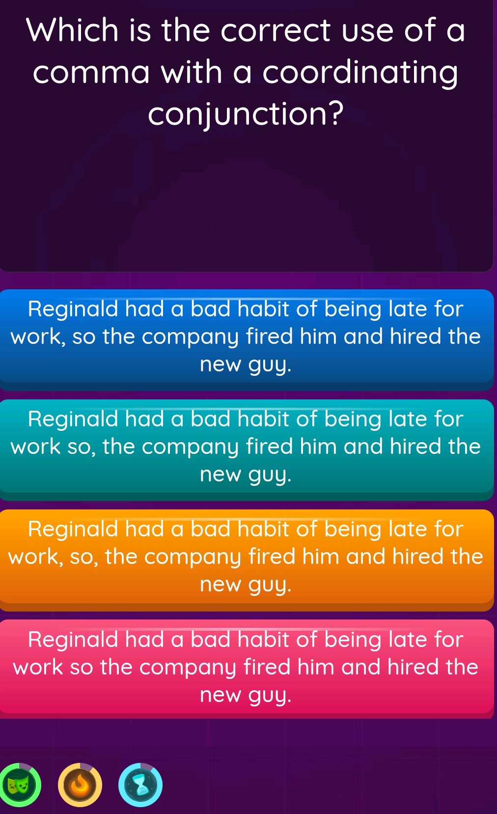 Which is the correct use of a comma with a | StudyX