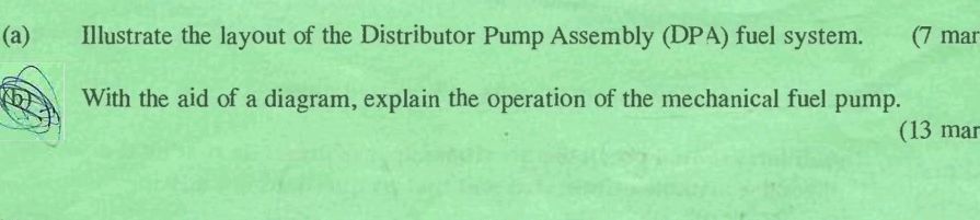 (a) Illustrate the layout of the Distributor | StudyX