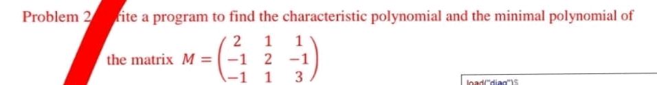 Problem 2 write a program to find the | StudyX