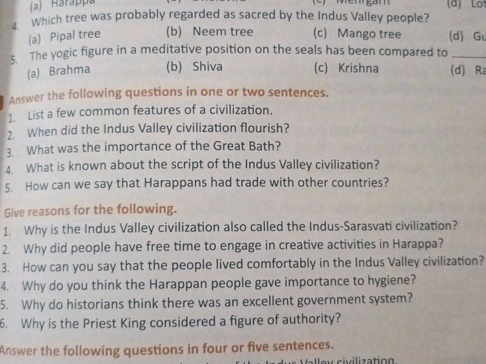 4. Which tree was probably regarded as | StudyX