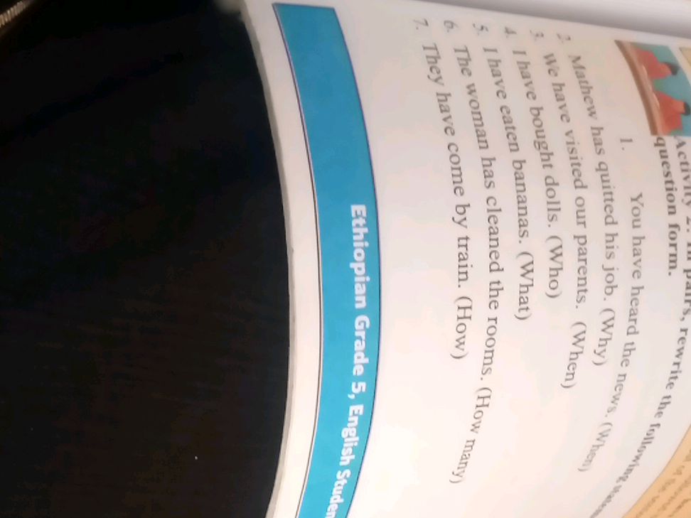 Rewrite the following statements in question | StudyX