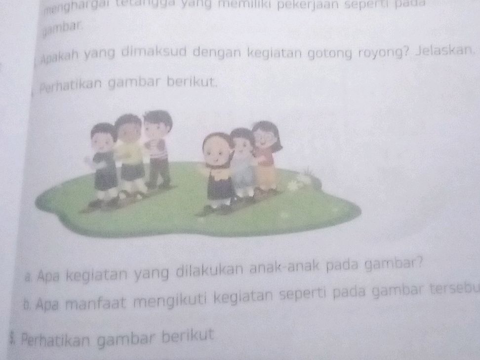 Apakah yang dimaksud dengan kegiatan gotong | StudyX