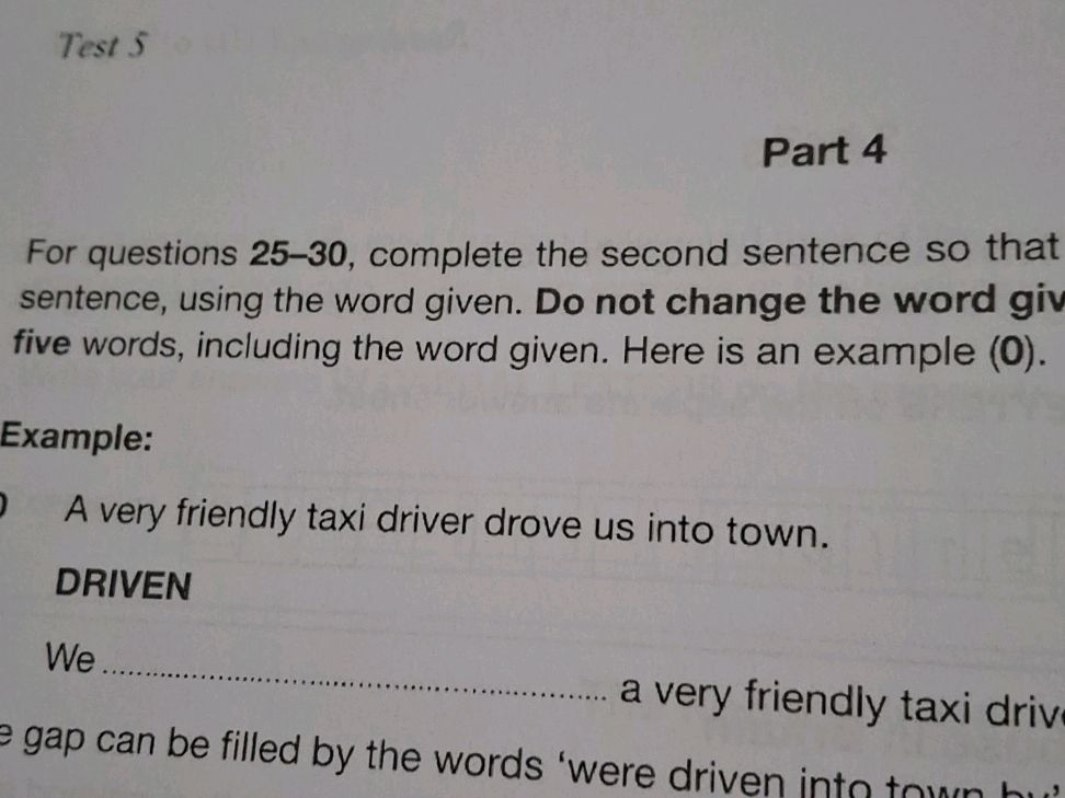 For questions 25-30, complete the second | StudyX