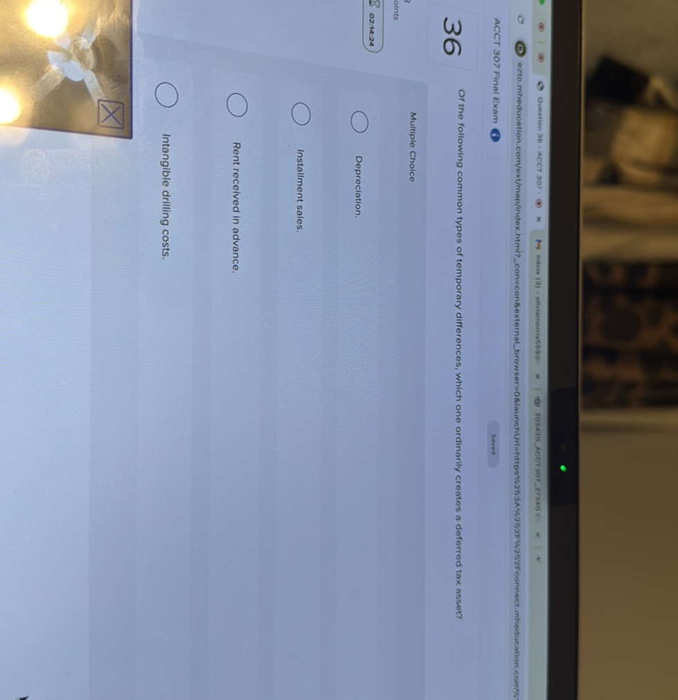 Of the following common types of temporary | StudyX