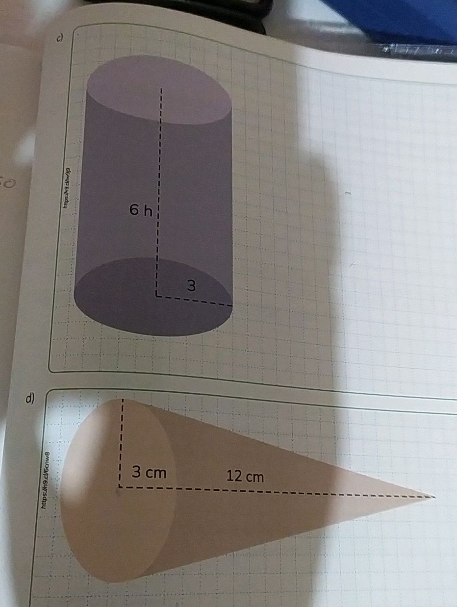 The image contains two 3D shapes with | StudyX