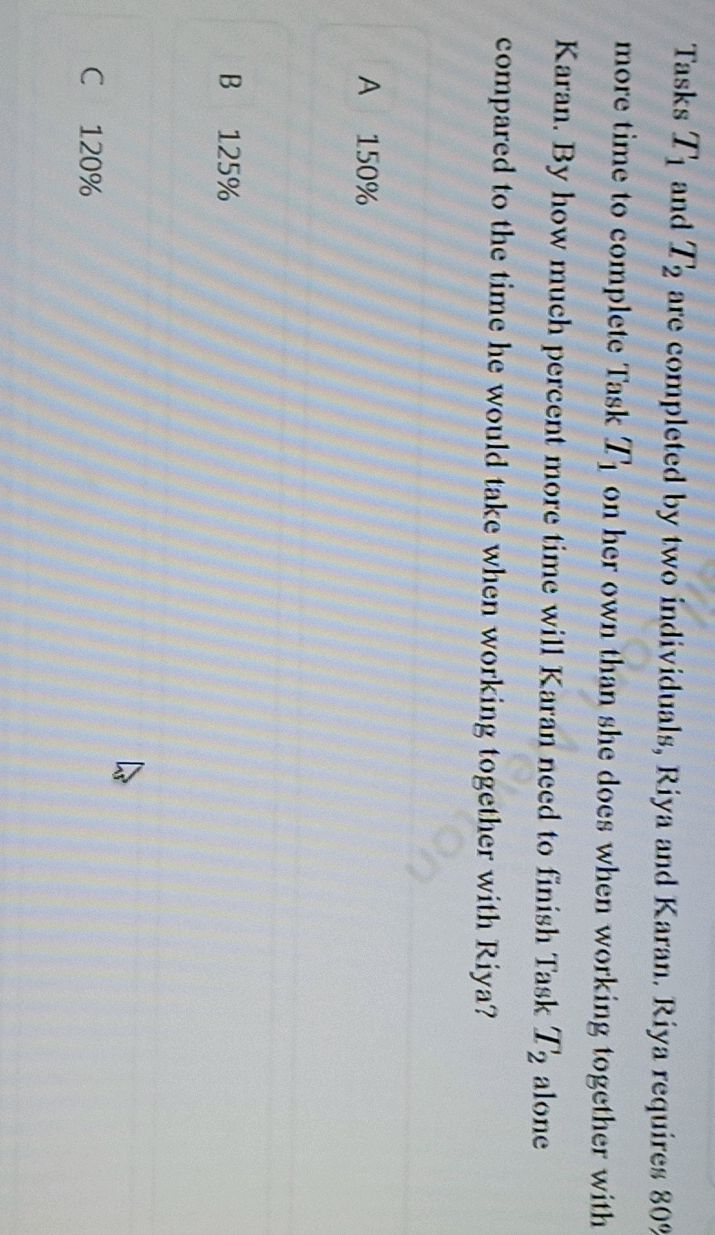 Tasks $T_1$ and $T_2$ are completed by two | StudyX