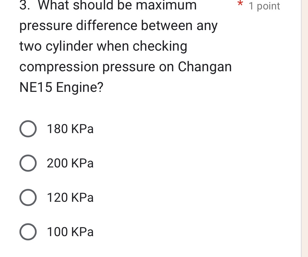 3. What should be maximum pressure | StudyX