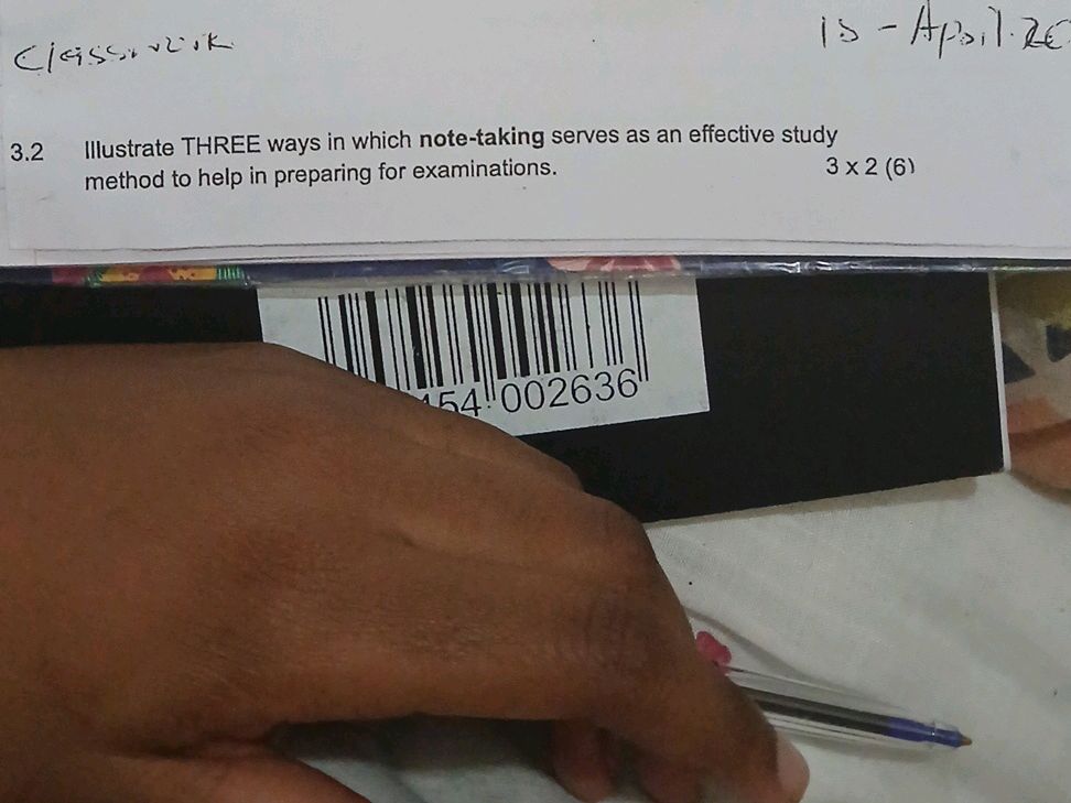 3.2 Illustrate THREE ways in which | StudyX