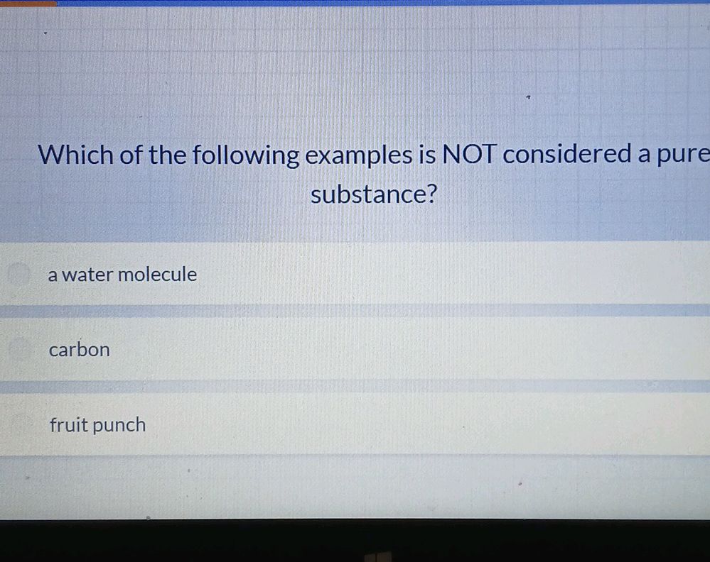 Which of the following examples is NOT | StudyX