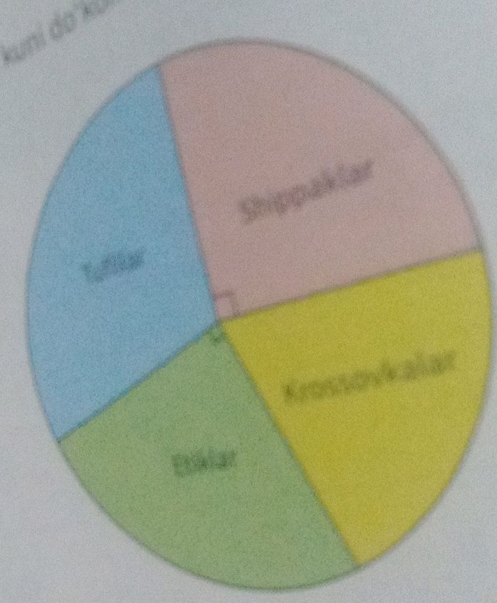The image shows a pie chart divided into | StudyX