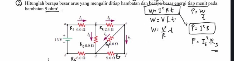 2. Hitunglah berapa besar arus yang mengalir | StudyX
