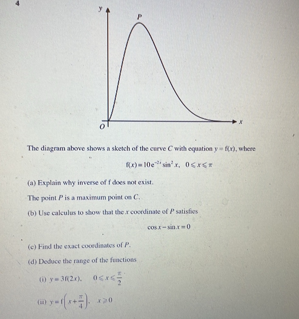 The diagram above shows a sketch of the | StudyX