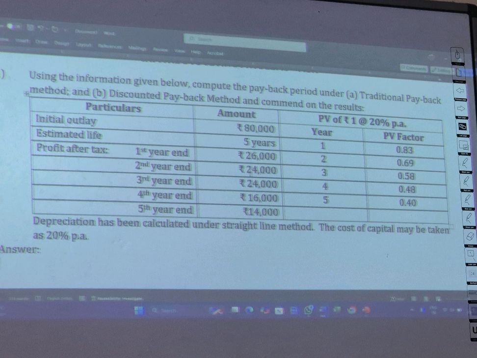 Using the information given below, compute | StudyX