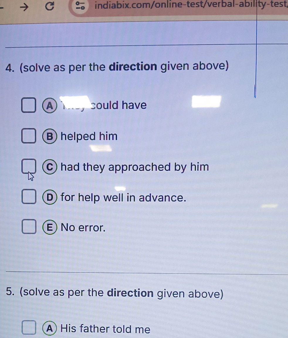 4. (solve as per the direction given above) | StudyX