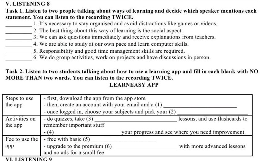 Task 1. Listen to two people talking about | StudyX