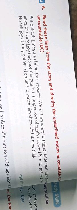 A. Read these lines from the story and | StudyX