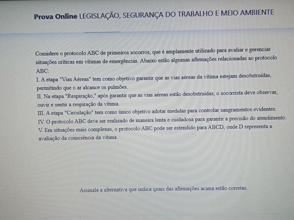 Considere o protocolo ABC de primeiros | StudyX