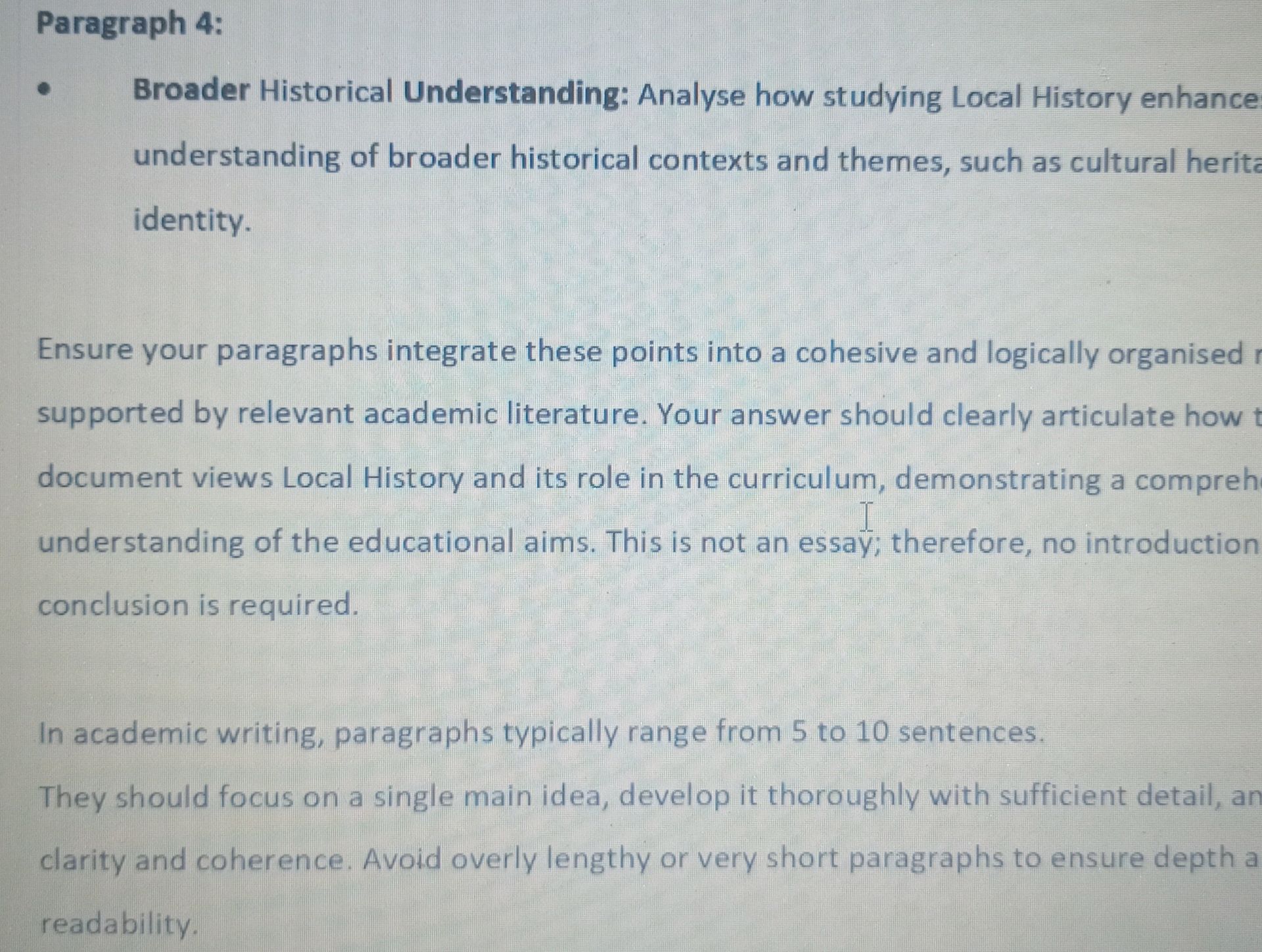 Broader Historical Understanding: Analyse | StudyX