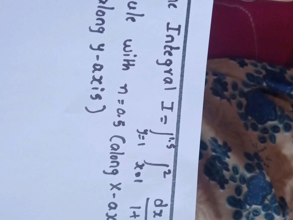 Calculate the integral: $I = _1^2 | StudyX