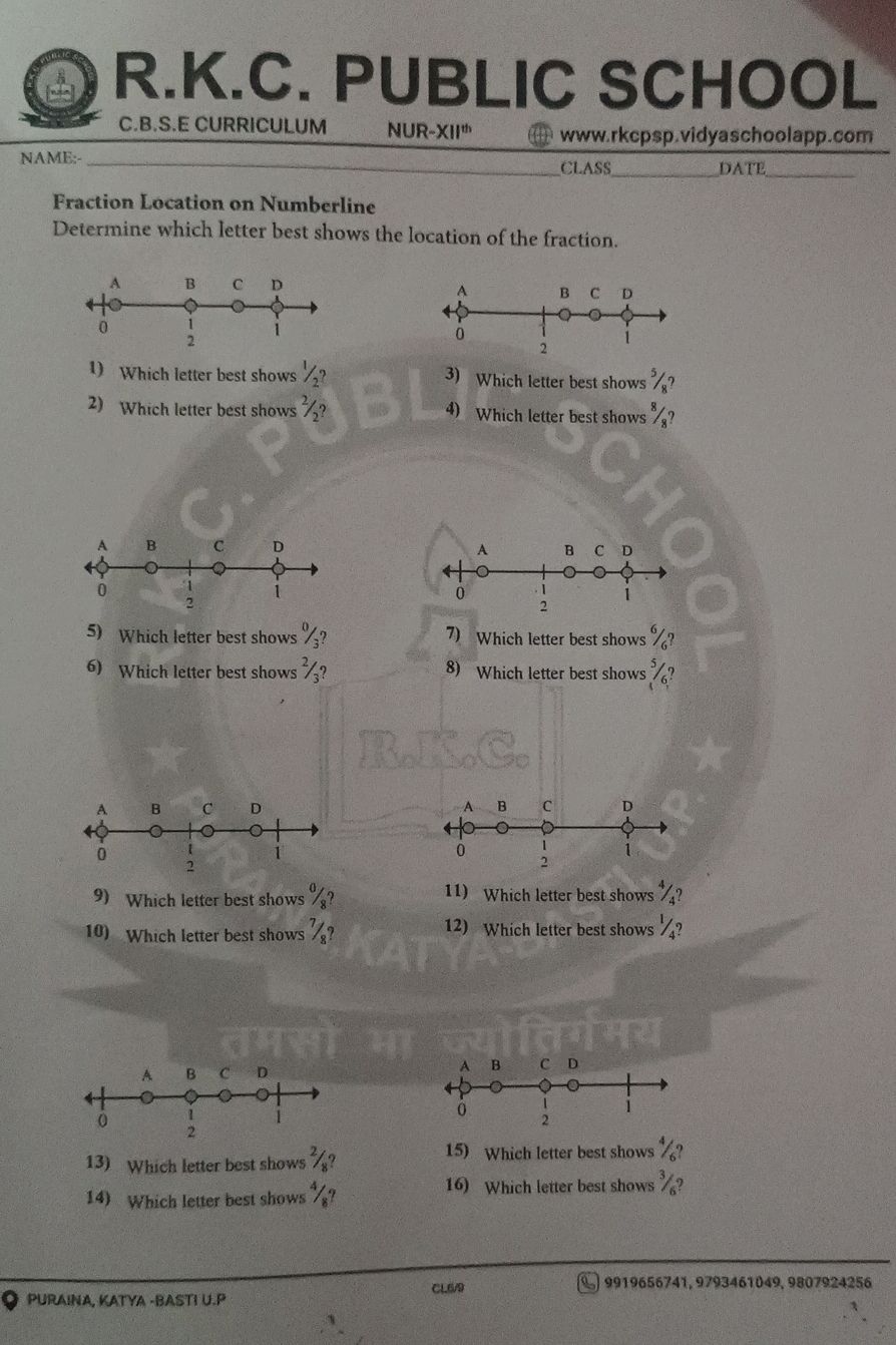 Determine which letter best shows the | StudyX