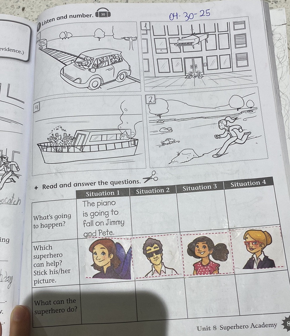 Read and answer the questions. | Situation | StudyX