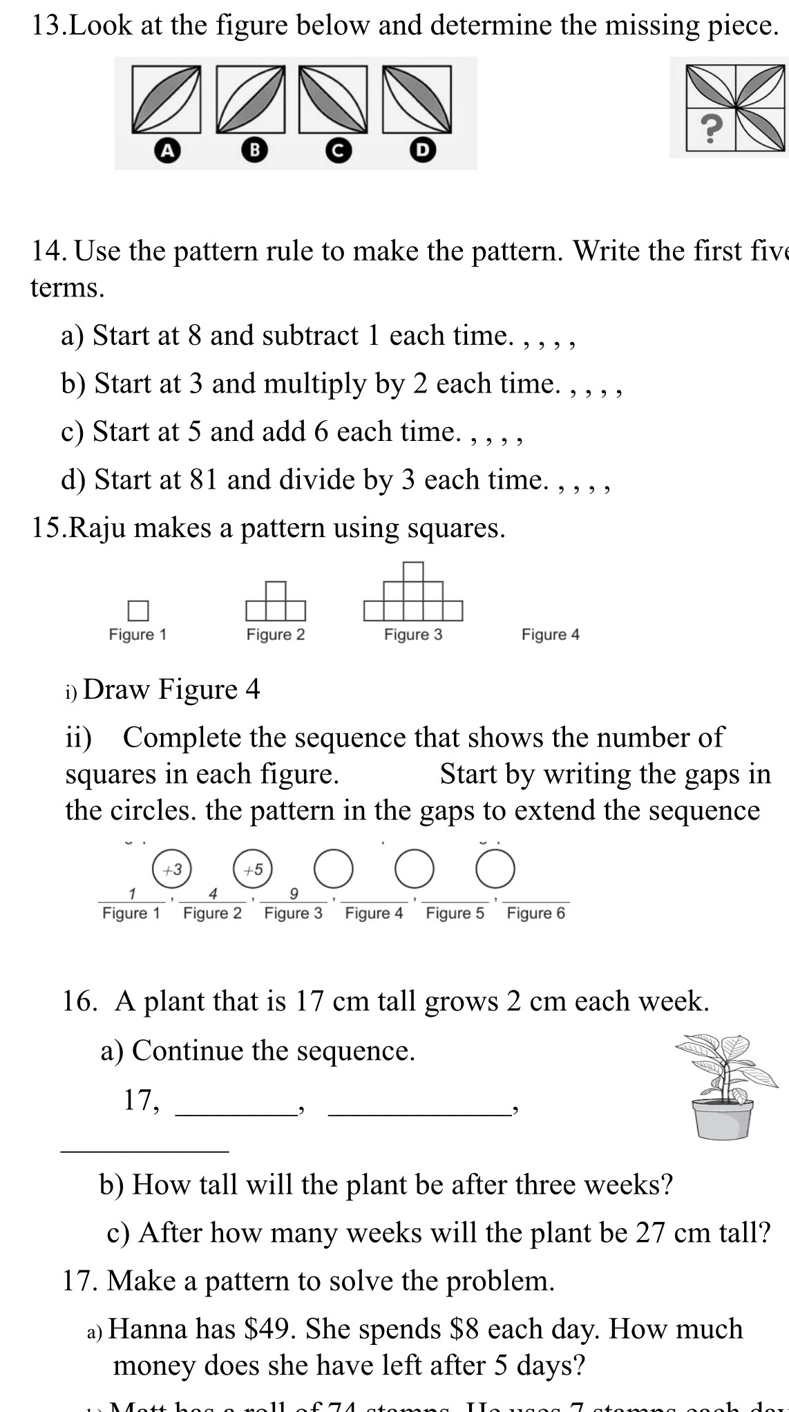 13. Look at the figure below and determine | StudyX
