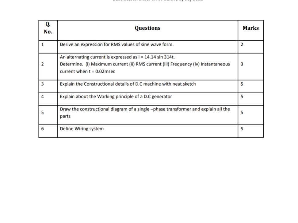 | Q. No. | Questions | Marks | |---|---|---| | StudyX