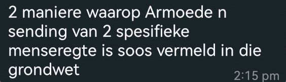 2 maniere waarop Armoede n sending van 2 | StudyX