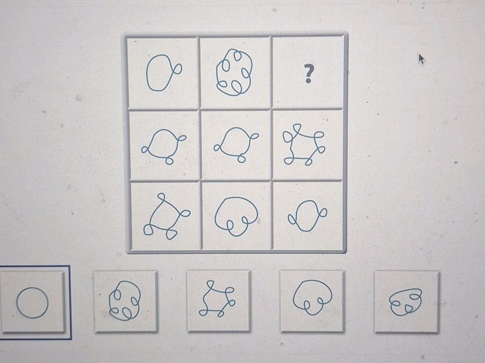 Which figure completes the pattern? [Image | StudyX