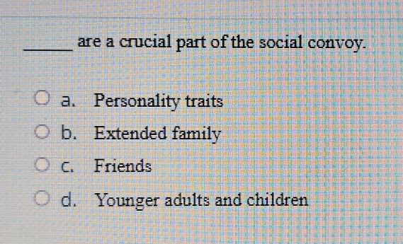 are a crucial part of the social | StudyX