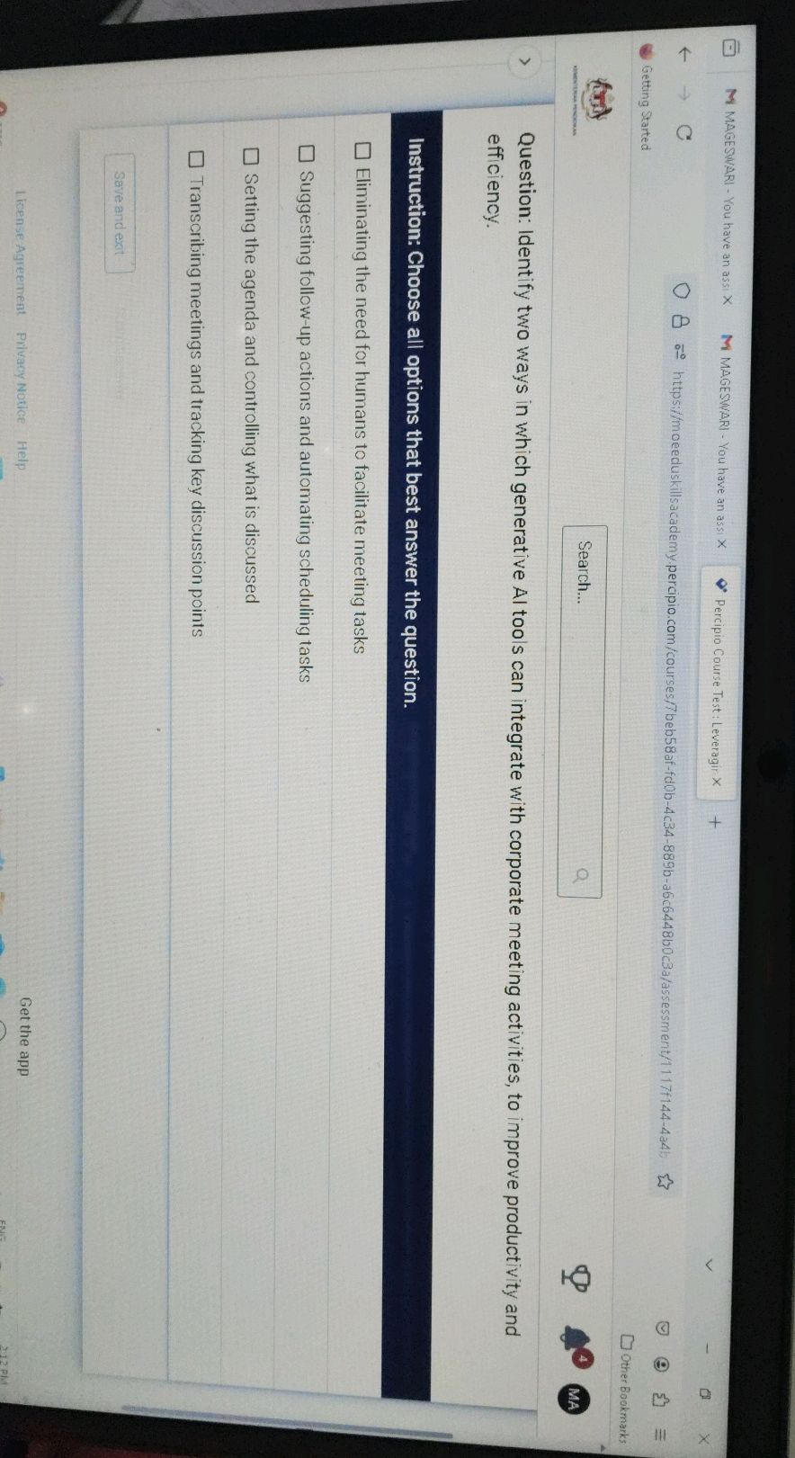 Question: Identify two ways in which | StudyX