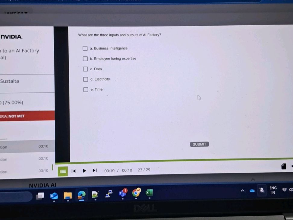 What are the three inputs and outputs of AI | StudyX