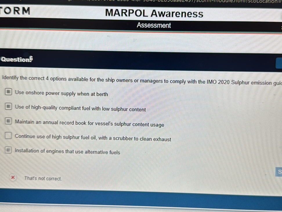 Identify the correct 4 options available for | StudyX