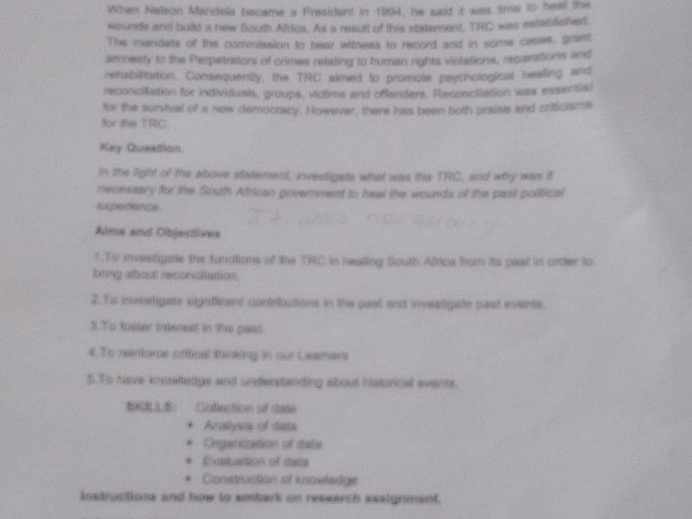 When Nelson Mandela became a President in | StudyX