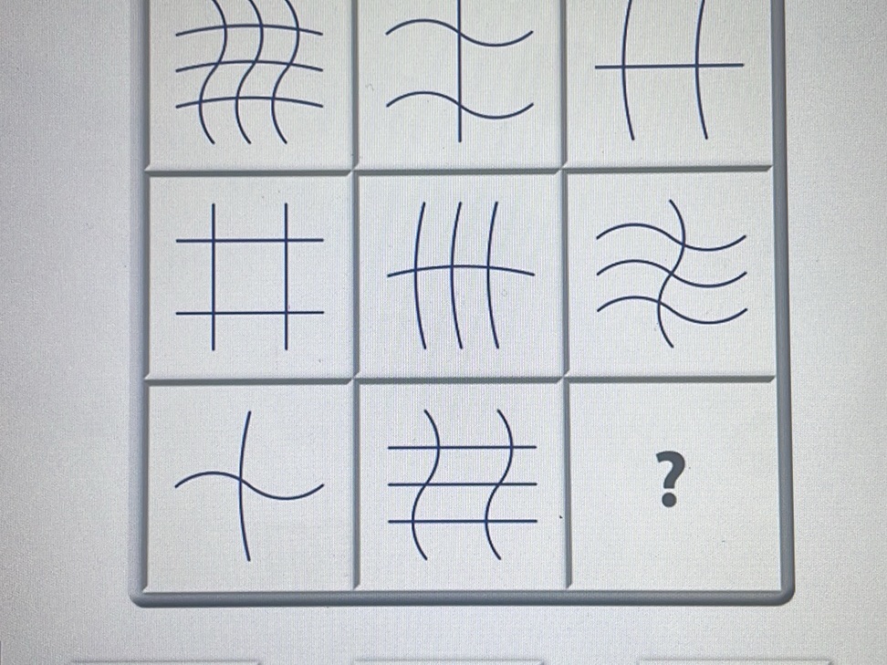 Identify the pattern and select the missing | StudyX