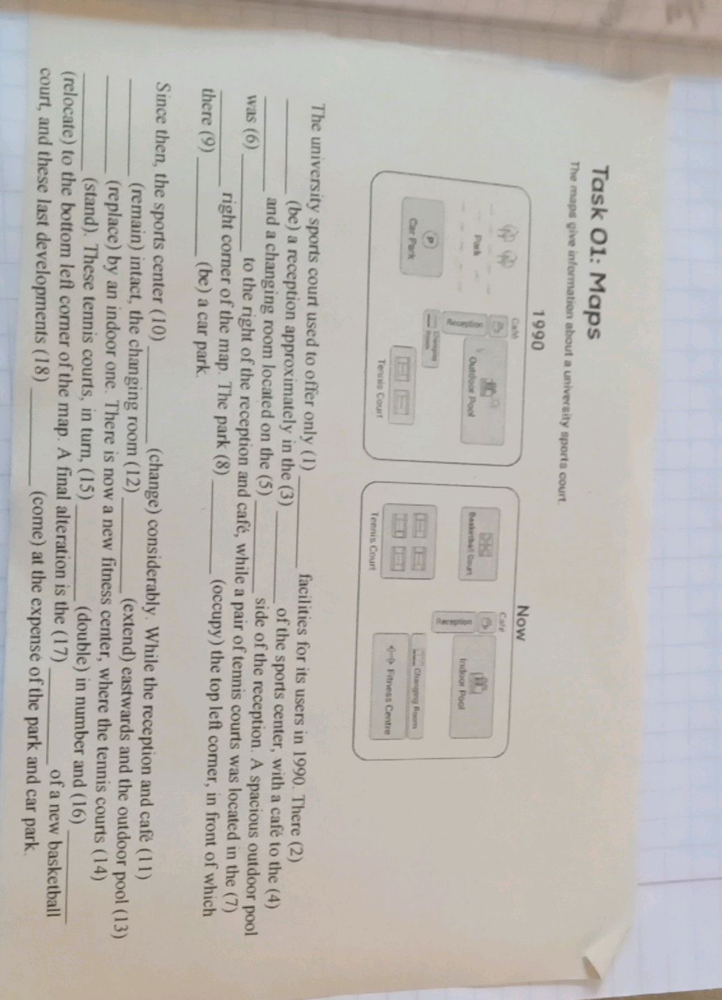 Task 01: Maps The maps give information | StudyX